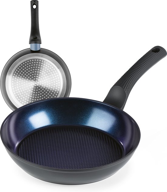 BRATmaxx aluminium pan + piramidestructuur Ø 28 cm | bol