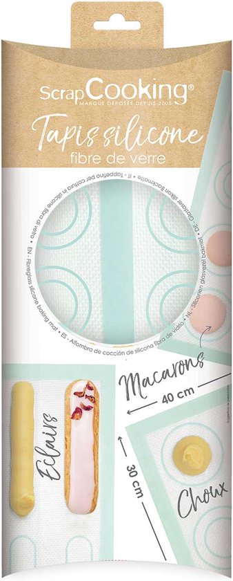 ScrapCooking Platinum Siliconen Bakmat | bol