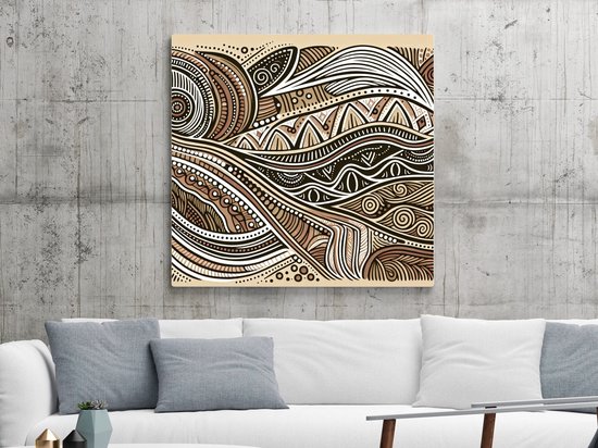 Line art aboriginal schilderij | Primal Vision: A Tribute to Indigenous ...