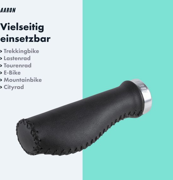 Handvatten voor de fiets gel-demping sportieve stuurhandvatten zwart | bol