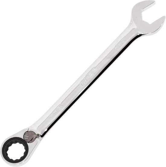 Ratel sleutel omkeerbaar 10 mm - professionele ratelsleutel met klemmen ...