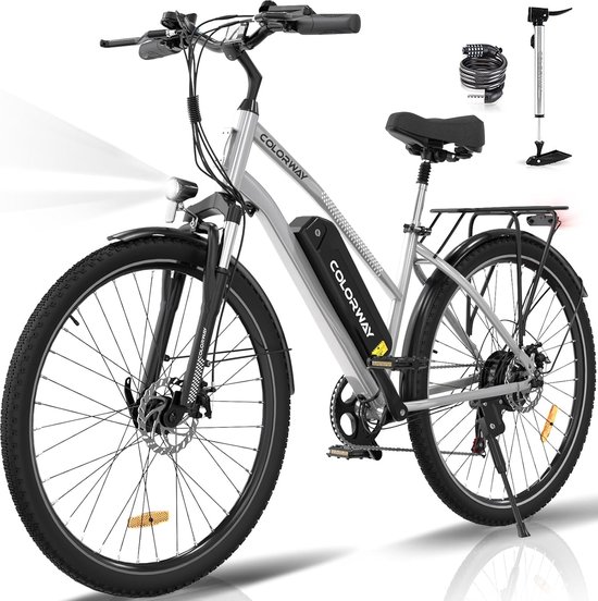 Colorway Elektrische Fiets BK27 - 28 Inch City Commuter EBike met ...