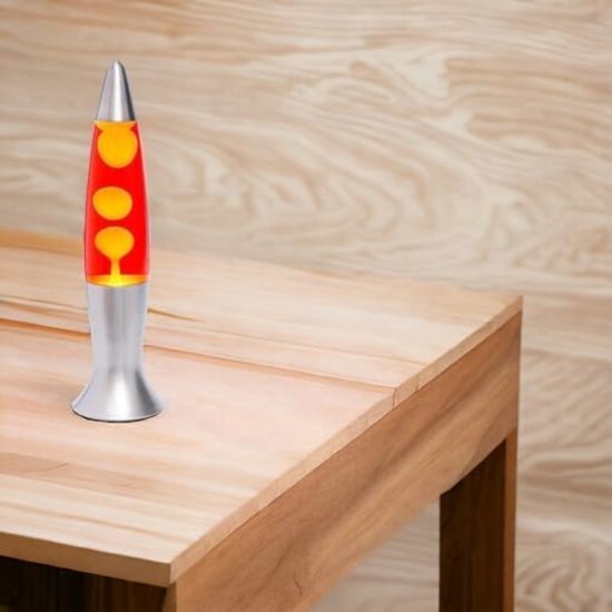 Lavalamp - Rood & Oranje - 38 cm - Lava Lamp - Lavalampen | bol