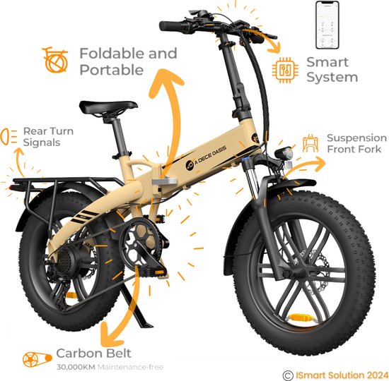 ADO E-bike A20F Beast Air Elektrische Fiets | vouwfiets | e-bike met ...