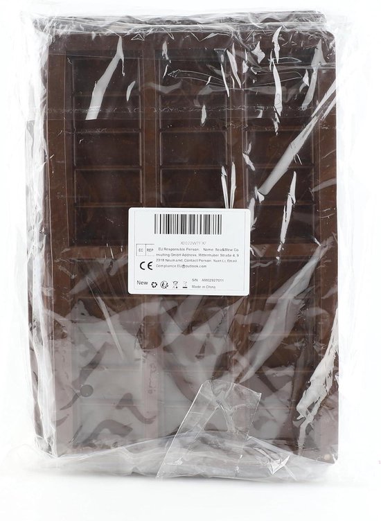 Chocolade vorm siliconen - Gietvorm voor 3 stuks chocoladevormen - BPA ...