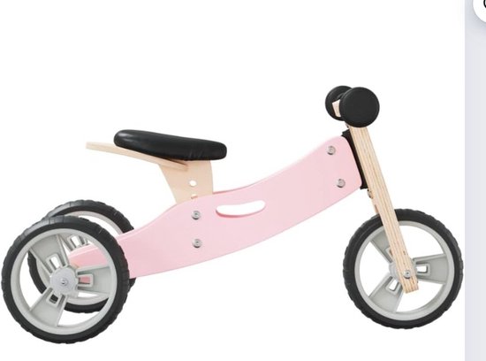 Loopfiets - Voor kinderen - Fietsmandje Kinderfiets - Balance Bike ...