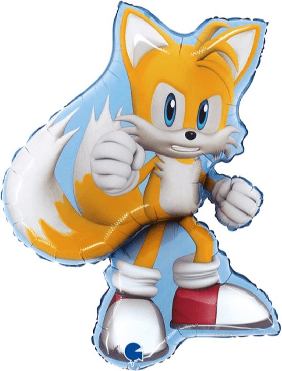 ballon SONIC "The Hedgehog" OFFICIAL (geen kopie) ! 66 flat | bol