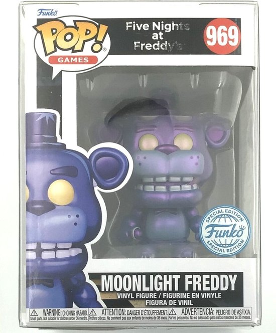 Funko Pop! Games: Five Nights at Freddy's - Moonlight Freddy #969 ...