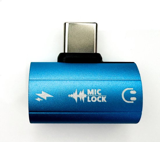 Mic-Lock USB-C Microfoon Blocker SoundPass & Veilige Oplader 3-in-1 ...