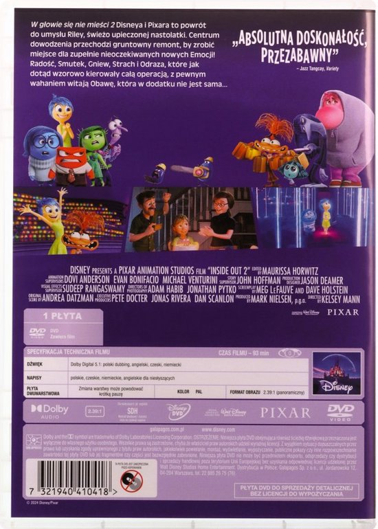 Inside Out 2 [DVD] (Dvd), Lewis Black | Dvd's | bol