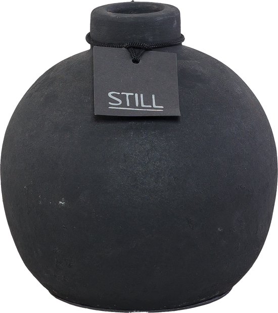 STILL - Vaas - Kendil - Black Series - Zwart - 16,5 x 15,5 cm | bol