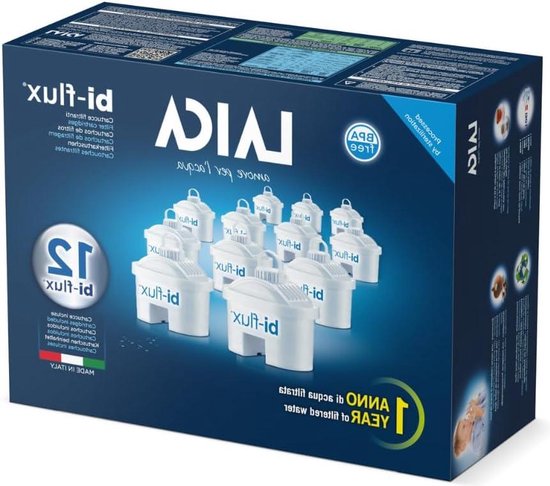 12 Filtri Wit Bi-Flux Water Filter Cartridges - Verwijderd: "Bi-Flux ...