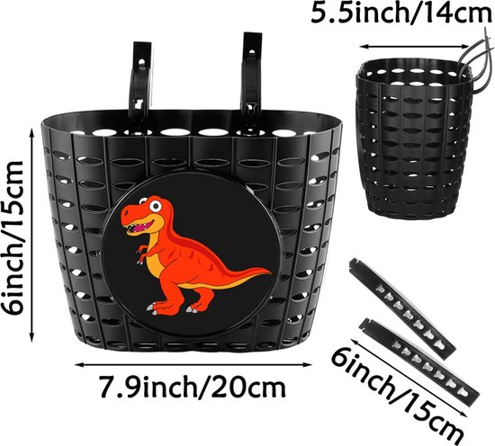 Equivera Fietsbak - Fietsmand - Fietskrat - Fiets Mand - Fietsmanden ...