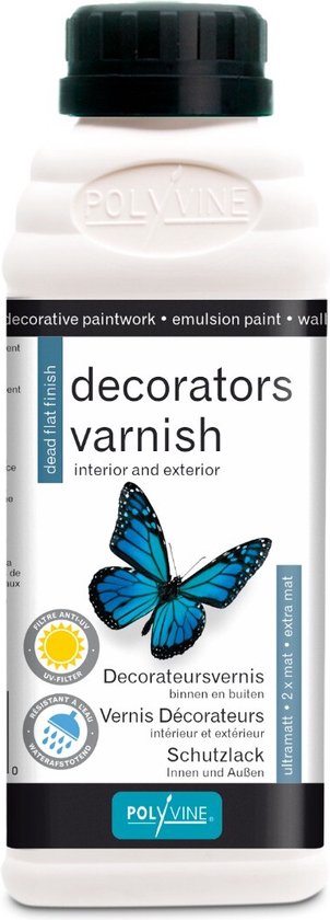 Polyvine Decoratieve vernis heel mat 500ml | bol