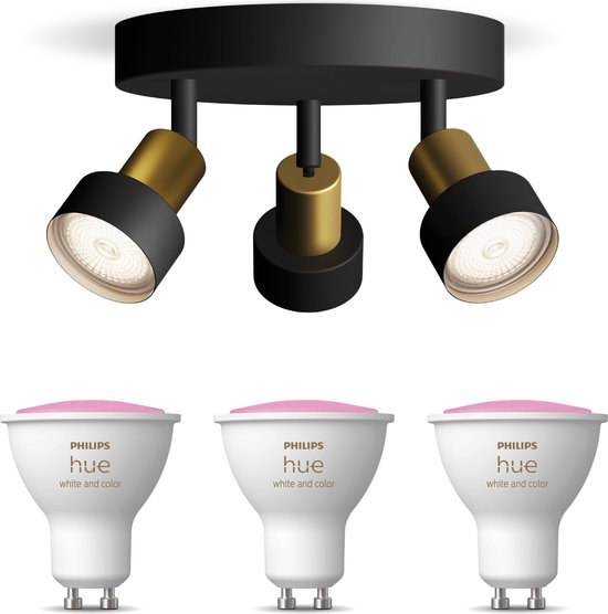 Philips Conduit Opbouwspots - Plafondspots Incl. Philips Hue White ...