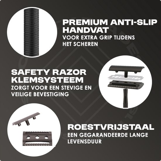 Cosity Blades - Double Edge Safety Razor Veiligheidsscheermes + 24 ...