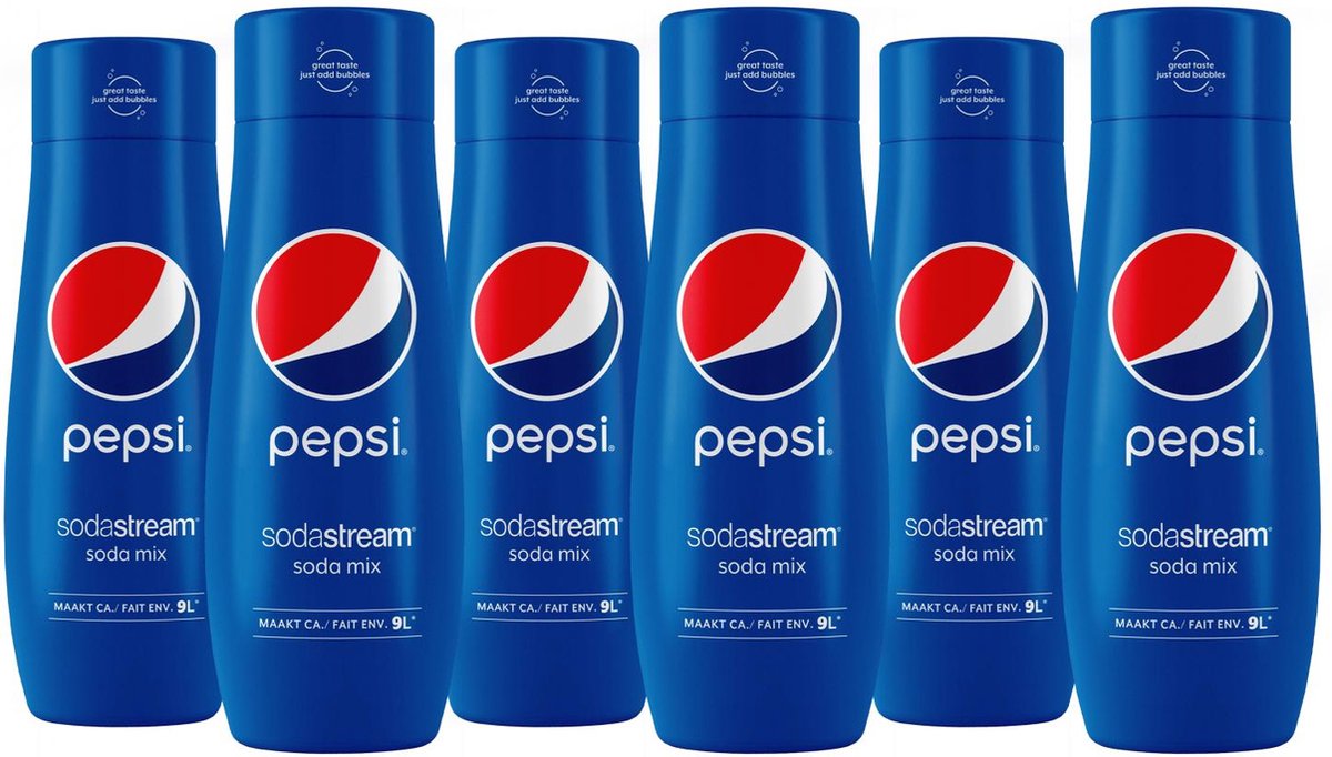 SodaStream - Pepsi Siroop - Voordeelpack 6 stuks | bol.com