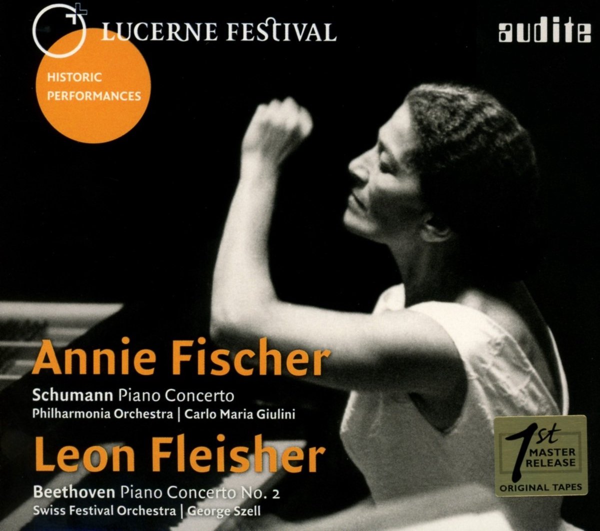 Annie Fischer & Leon Fleisher - Schumann: Piano Concerto, Op. 54 ...
