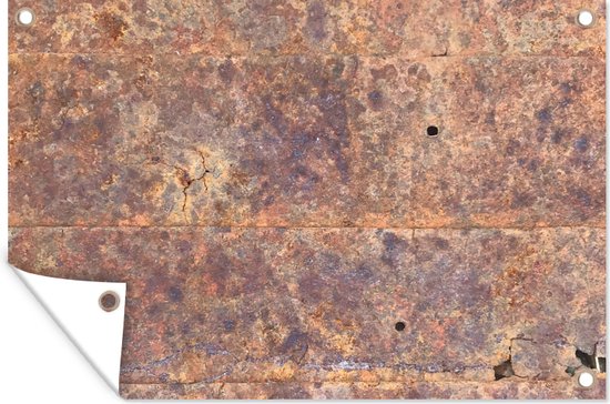 Tuinposter - Tuindoek - Tuinposters buiten - Platen - Roest - Staal ...