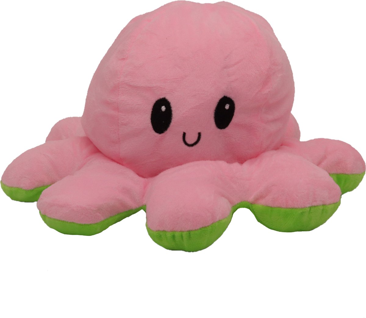 Grote Mood Octopus Knuffel – XXL 40cm - Emotie Knuffel Omkeerbaar ...