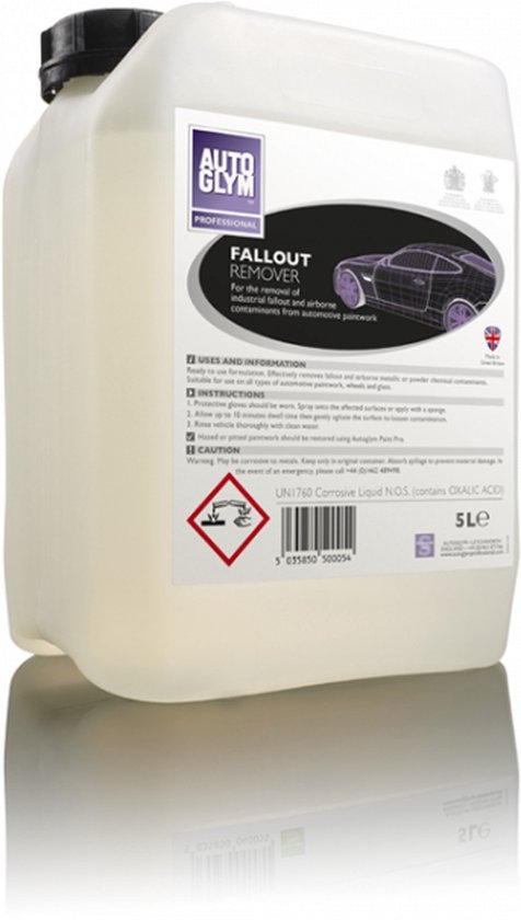 AUTOGLYM Fallout Remover - 5 Liter - Vliegroestverwijderaar | bol