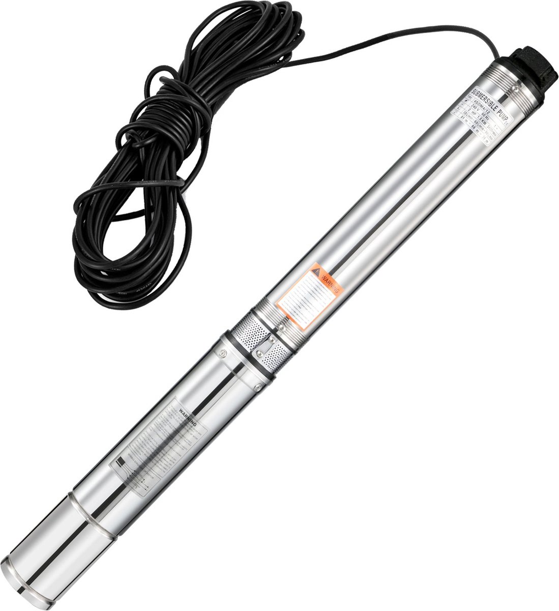 Diepe Bronpomp 800W - Waterpomp - Dompelpomp - Tuinpomp - Vuil Water ...