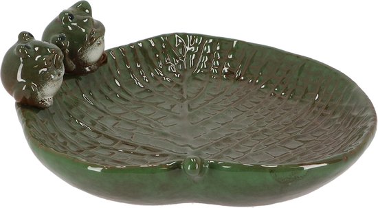 Esschert Design Vogelbad - Keramiek Kikkers | bol.com