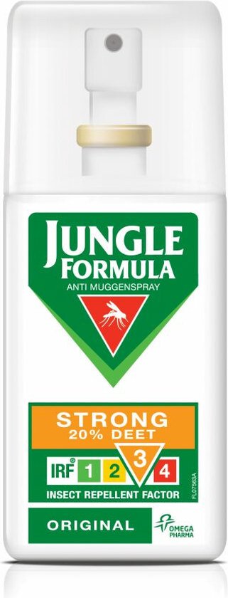 Muggenspray - Jungle Formula - Strong - 20% DEET | bol