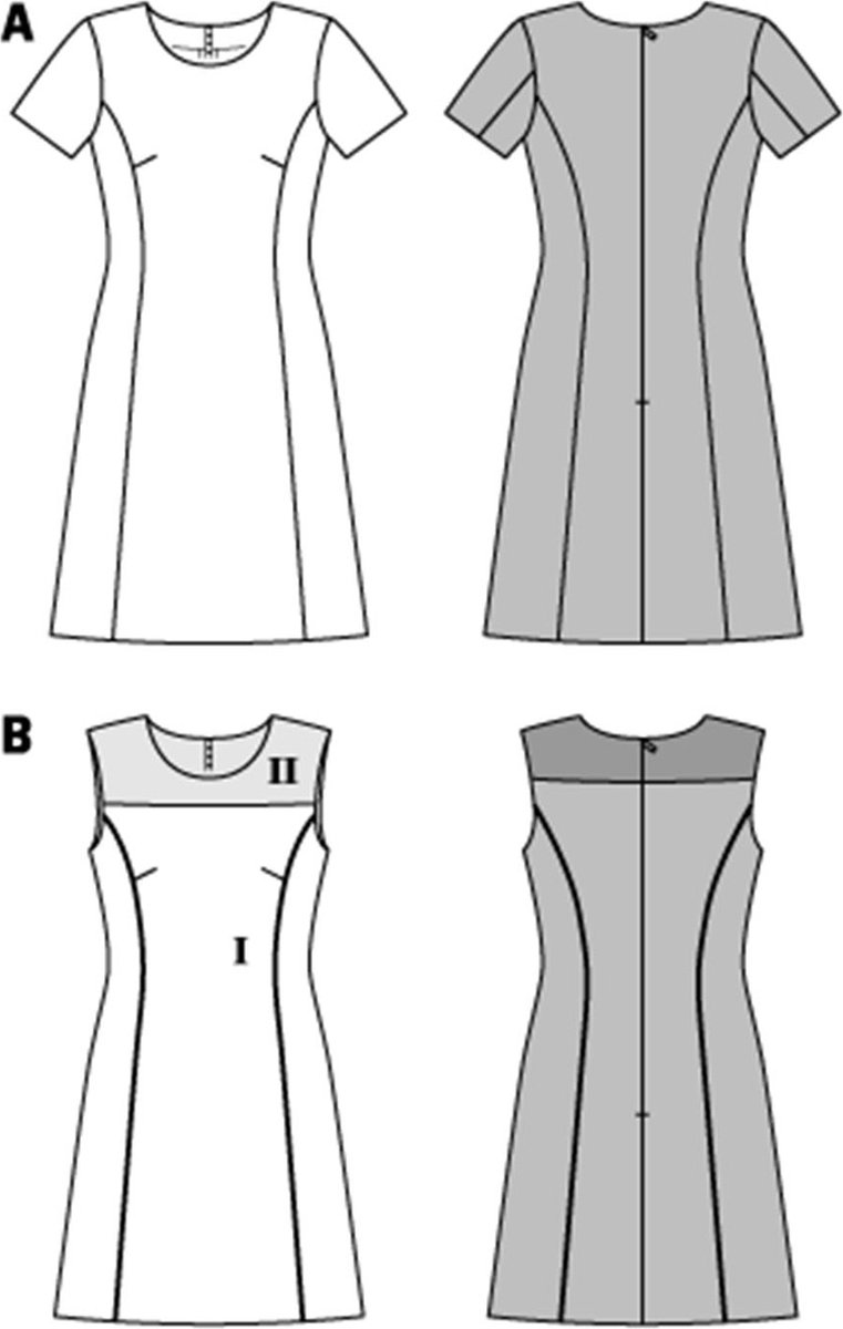 Burda Patroon 6627 - Jurk in variaties | bol