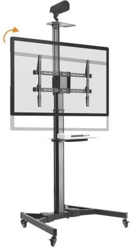Professionele Verrijdbare TV Standaard Op Wielen - Universele Mobiele ...