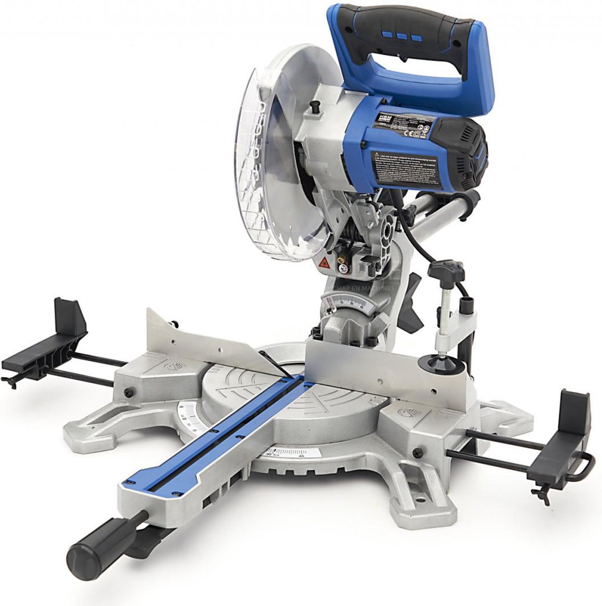 HBM 215 x 70 mm Radiaalzaag, Afkortzaag, Trekzaag met Laser | bol