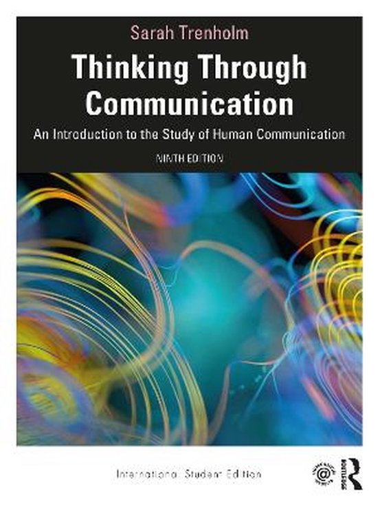 Thinking Through Communication, Sarah Trenholm | 9780367529536 | Boeken ...