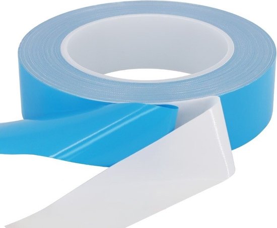Dubbelzijdig Tape - Extra Sterk - 25 Meter - Dun - Plakband - Duct Montagetape - voor... | bol.com