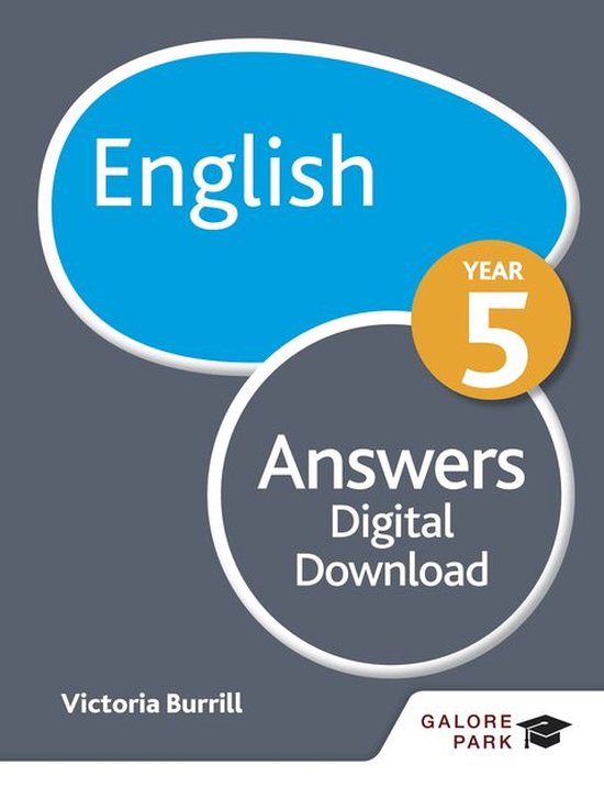 English Year 5 Answers (ebook), Victoria Burrill | 9781471891274 ...