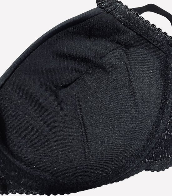 Bh push up 100D zwart | bol
