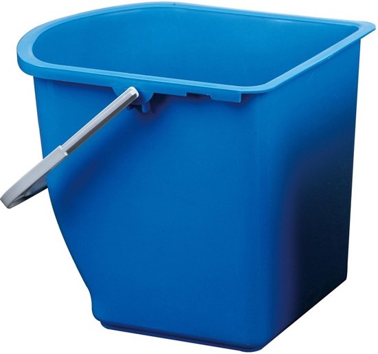 Dweil Emmer Blauw | bol.com