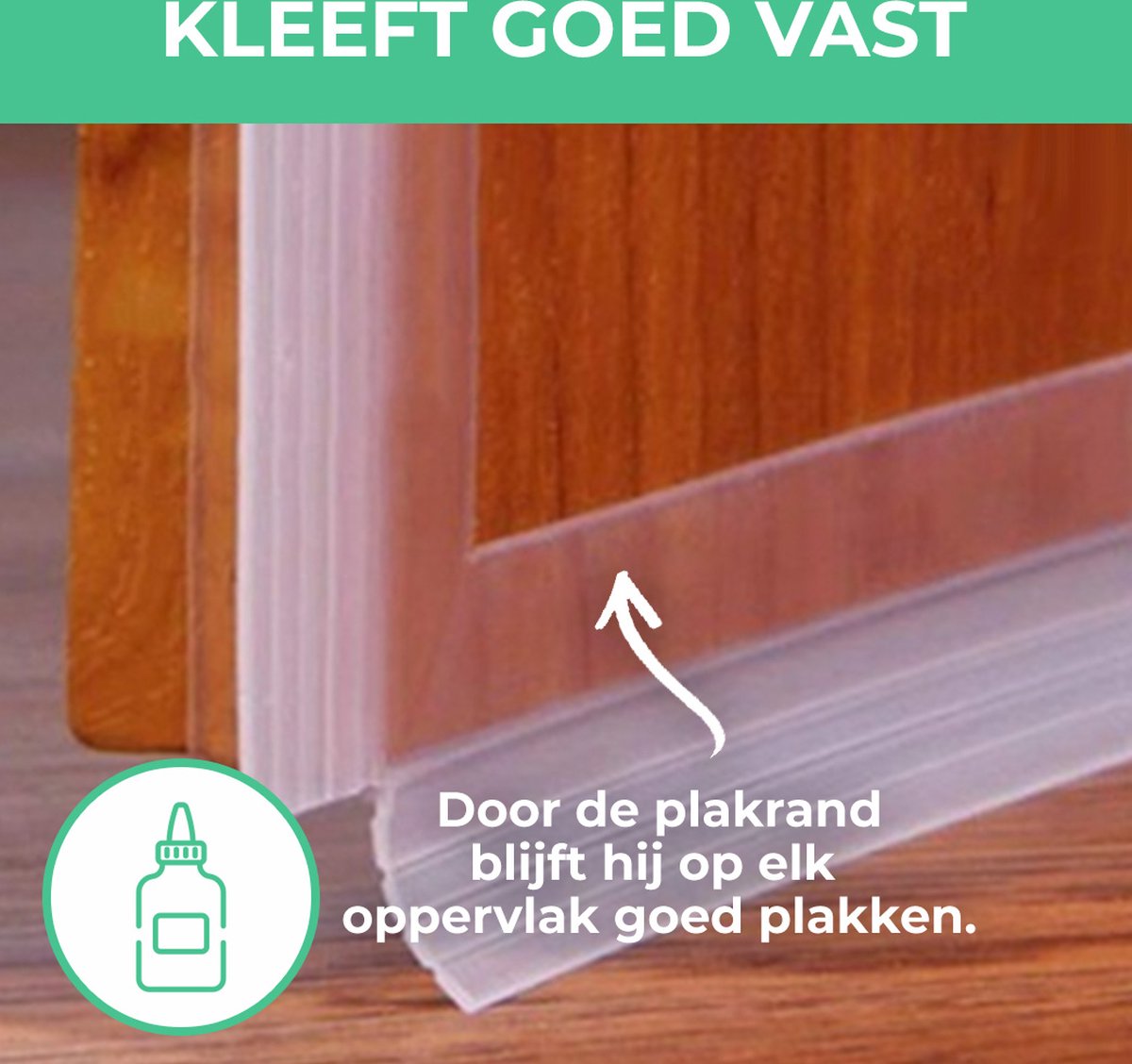 Tochtband Premium - Extra goede kwaliteit - 1 meter x 4,5cm - Tochtband ...