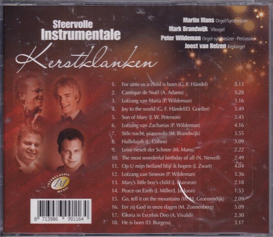 Sfeervolle instrumentale Kerstklanken - Martin Mans, Mark Brandwijk ...