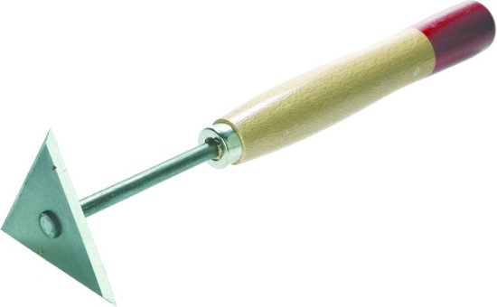 Verfkrabber - Driehoek - Extra hard - 6CM | bol