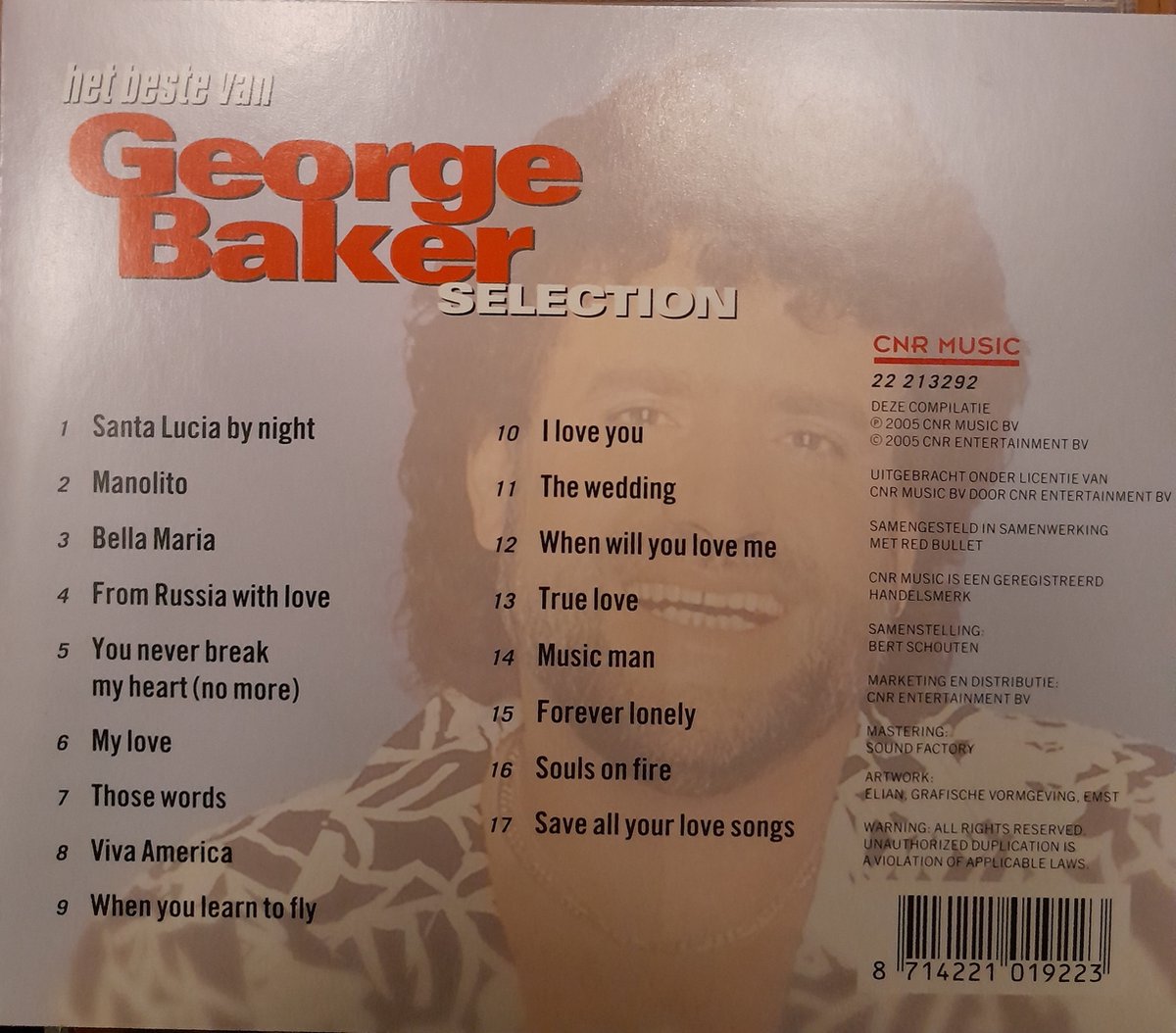 George Baker Selection - Het beste van, George Baker Selection | CD ...
