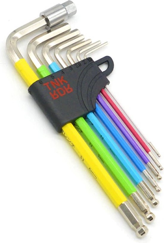 Inbussleutelset 7-Delig - Inbus - Inbussleutel Set - L-Sleutel ...