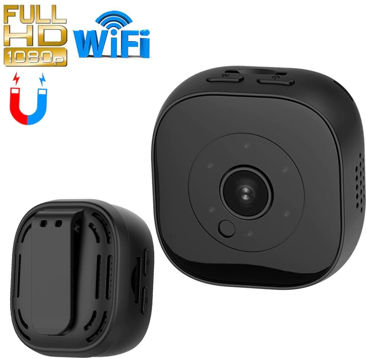 TKMARS Smart Spy Camera 400mAh - Verborgen Camera - Mini Camera - Spy Cam - WiFi 1080... | bol.com