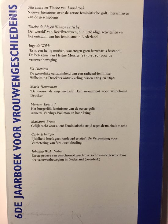 De eerste feministische golf, Jeske Reys (red.) | 9789061682431 ...