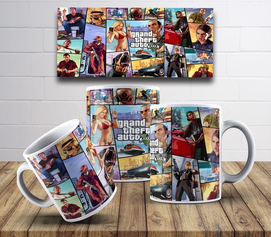 Grand Theft Auto Mok - GTA - Games - Merchandise | bol.com