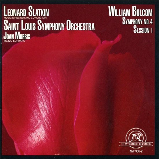 St. Louis Symphon Joan Morris - Bolcom: Symphony No.4, Session 1 (CD ...