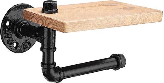 Brania Industriële WC Rolhouder Accessoires Plankje - Toiletrolhouder ...
