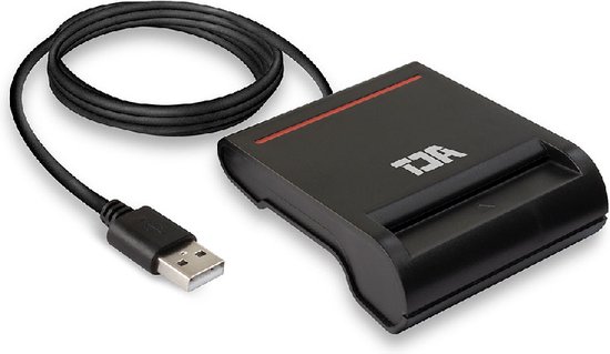 ACT USB 2.0 Smartcard eID Kaartlezer zwart AC6015 | bol