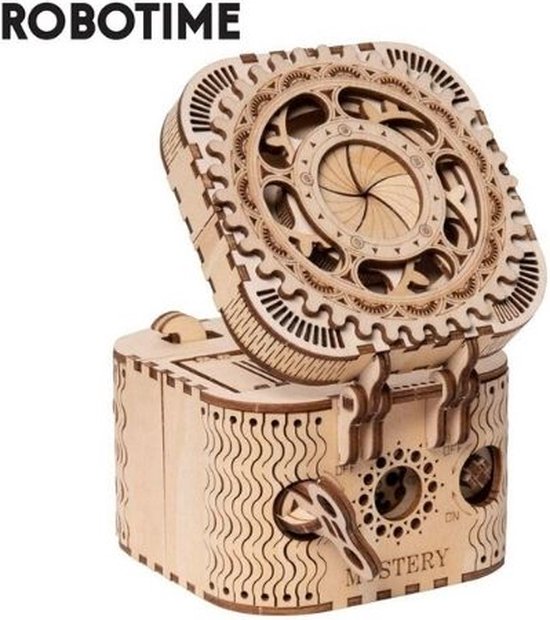 Robotime – 3D houten verrassingsdoos – Houten modelbouw – Bouwpakket ...
