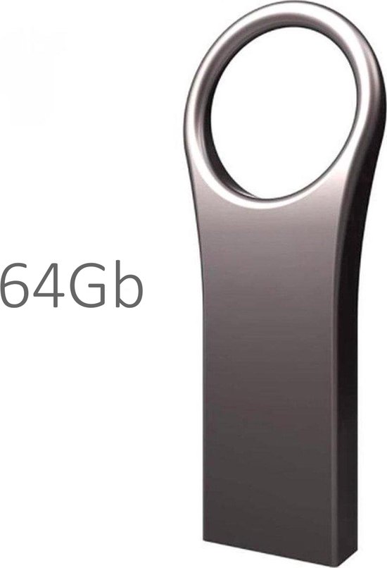 64Gb Super snelle en zeer compacte metalen USB Flash drive / USB Stick ...