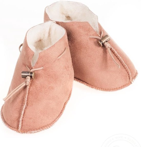 Alwero babyslof Emo Velours Licht bruin 0-6 mnd | bol.com